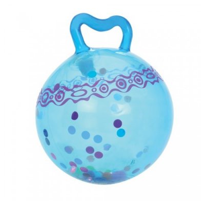 B.Toys Skákací míč Hop´n Glow - Modrý | DetskyDum.cz